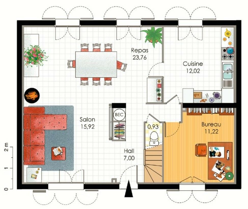Plan de maison : Pavillon classique | Faire construire sa maison
