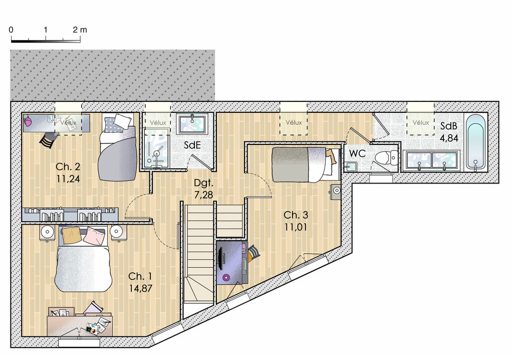 Plan de maison : Une maison sur mesure en Île-de-France | Faire ...