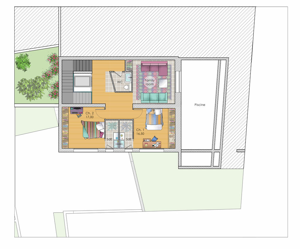 Plan de maison : Une maison face à la mer | Faire construire sa maison
