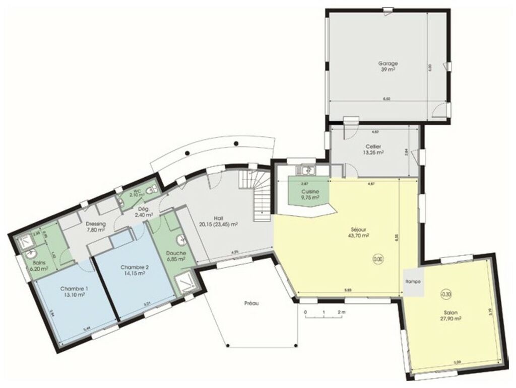 Plan de maison : Vaste villa | Faire construire sa maison