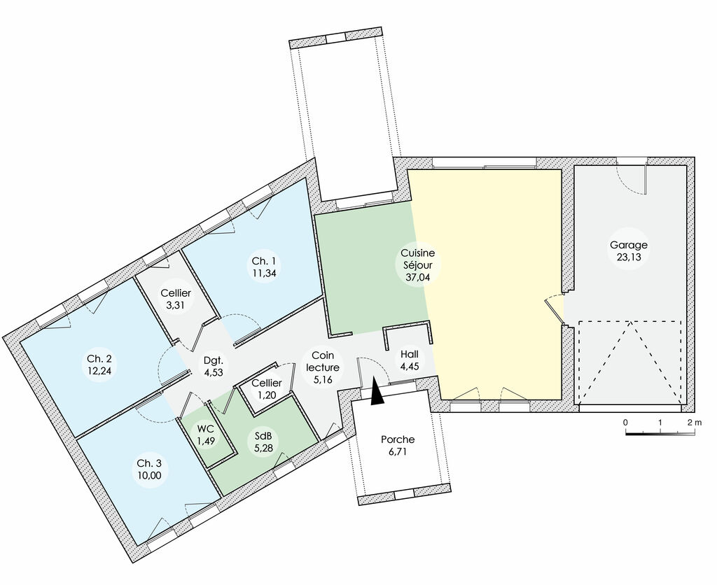 Plan Maison Rdc | Ventana Blog